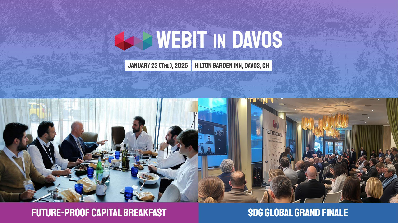 Webit in Davos - 23 Jan 2025, Hilton Garden Inn, Davos